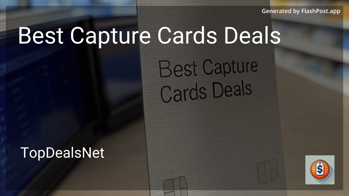 9 Best Capture Cards Deals in 2026