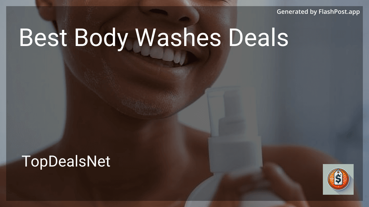 9 Best Body Washes Deals in 2026