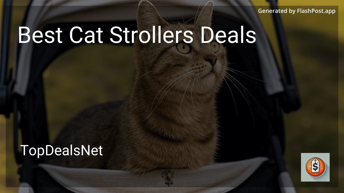 7 Best Cat Strollers Deals in 2026