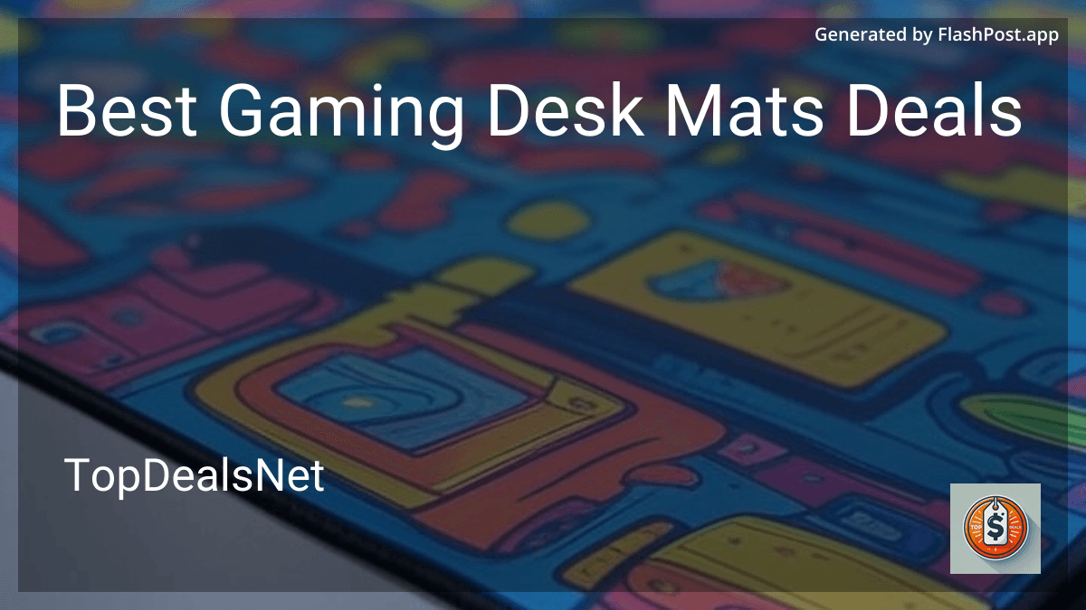 6 Best Gaming Desk Mats Deals in 2026