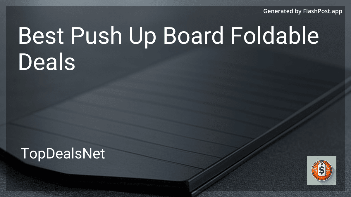 6 Best Push Up Board Foldable Deals in 2026