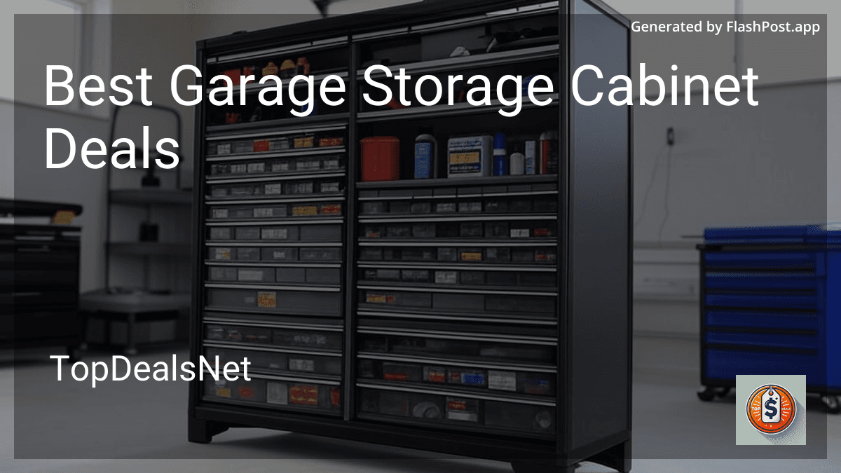 6 Best Garage Storage Cabinet Deals in 2026
