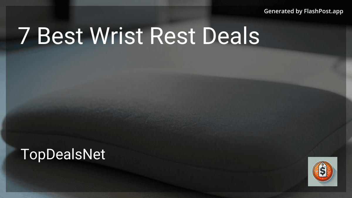 7 Best Wrist Rest Deals in 2026