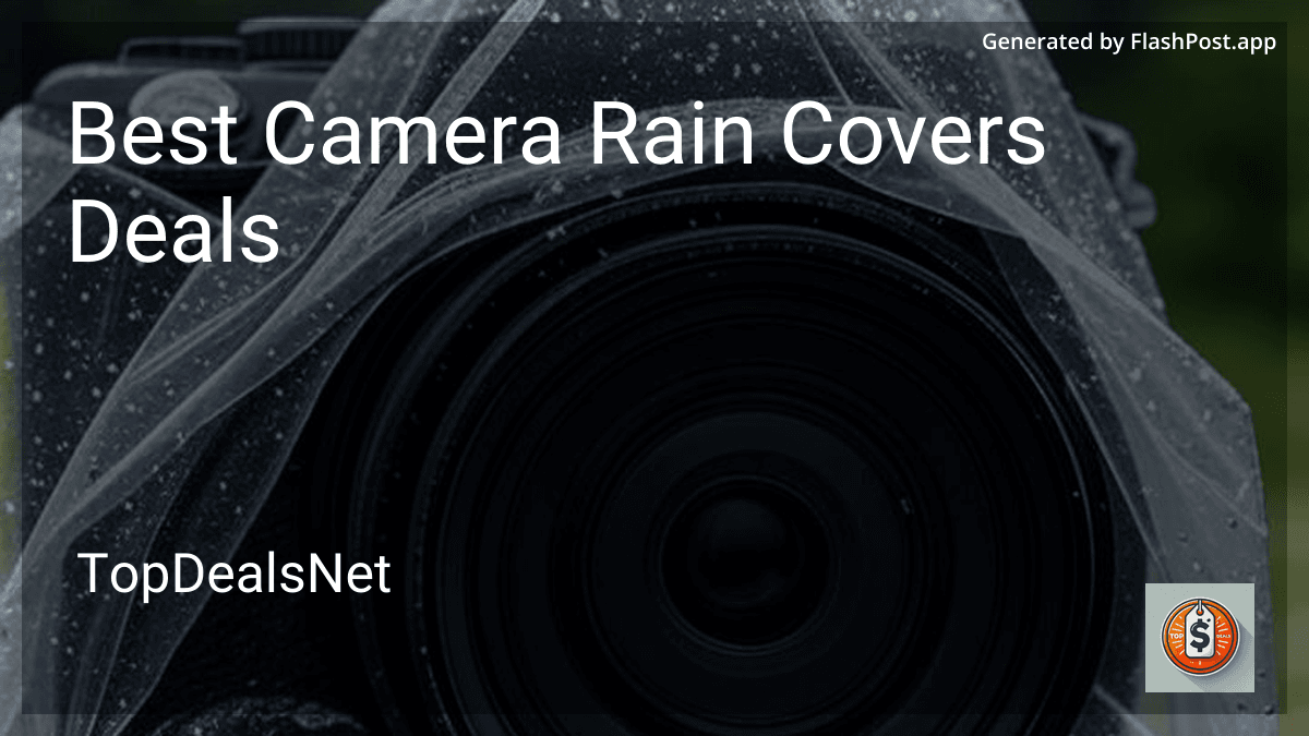 10 Best Camera Rain Covers Deals in 2026
