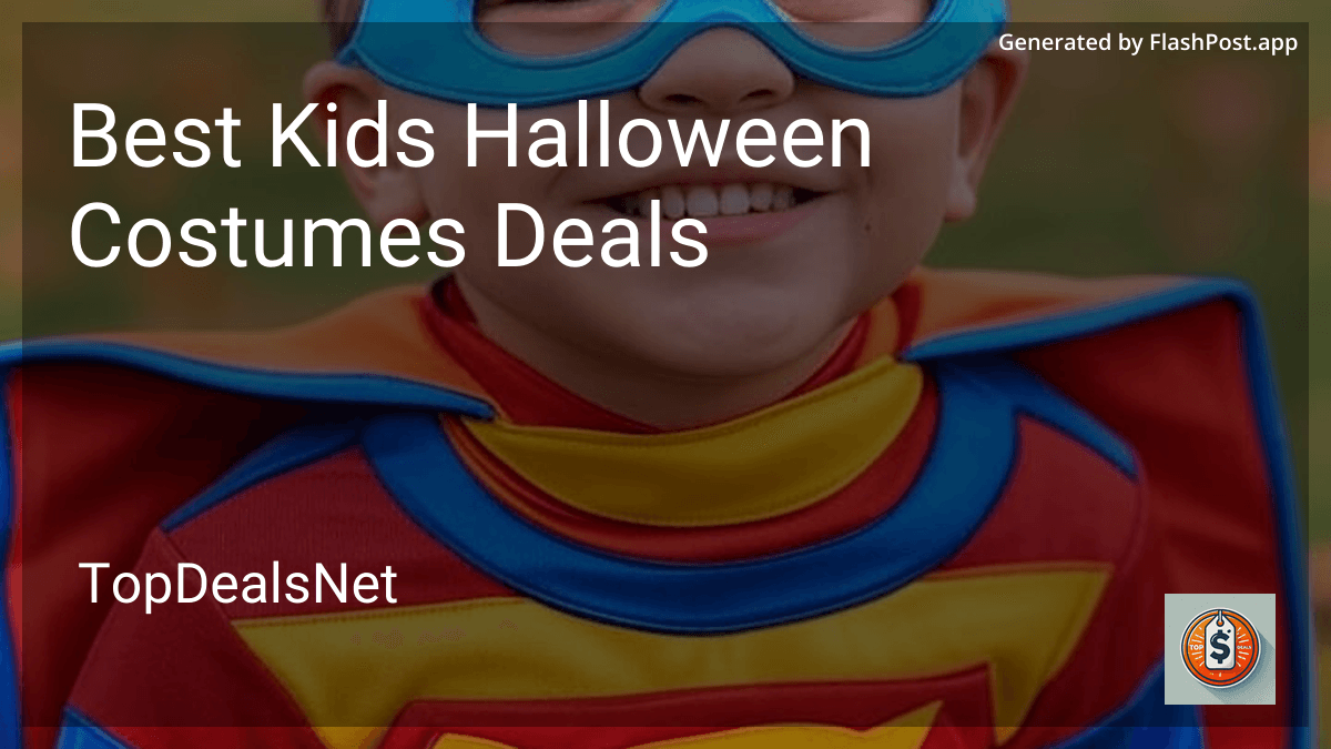 9 Best Kids Halloween Costumes Deals in 2026