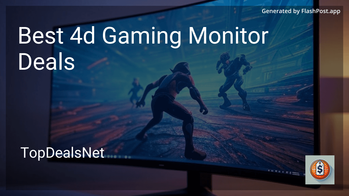 9 Best 4D Gaming Monitor Deals in 2026
