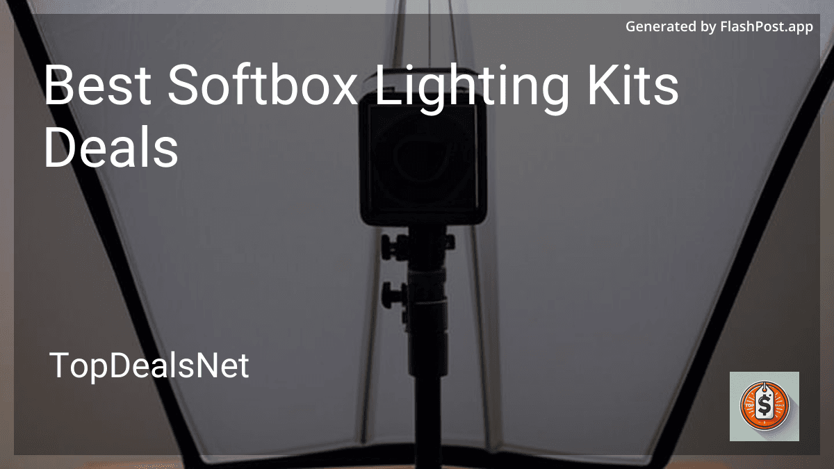 9 Best Softbox Lighting Kits Deals in 2026