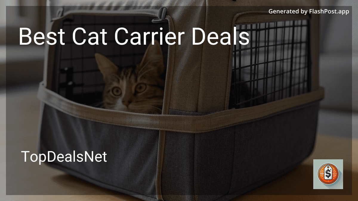 8 Best Cat Carrier Deals in 2026