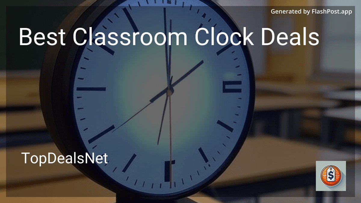 10 Best Classroom Clock Deals in 2026