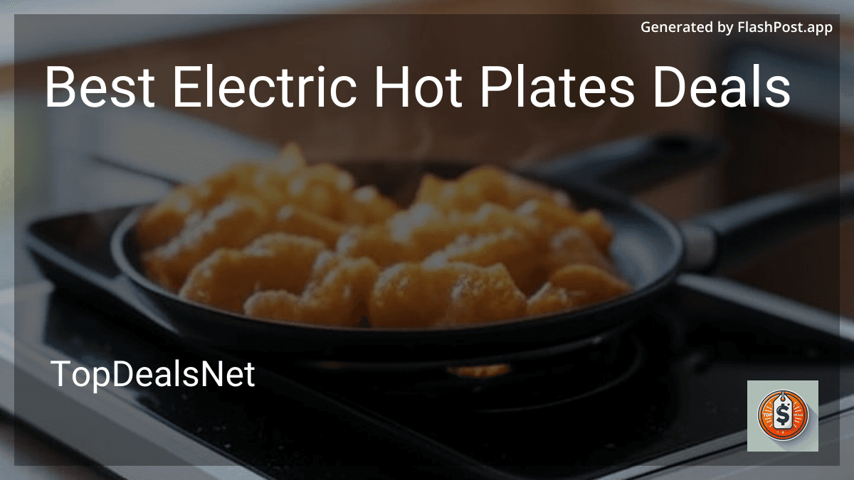 8 Best Electric Hot Plates Deals in 2026