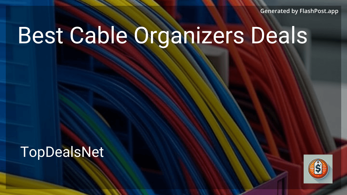 10 Best Cable Organizers Deals in 2026