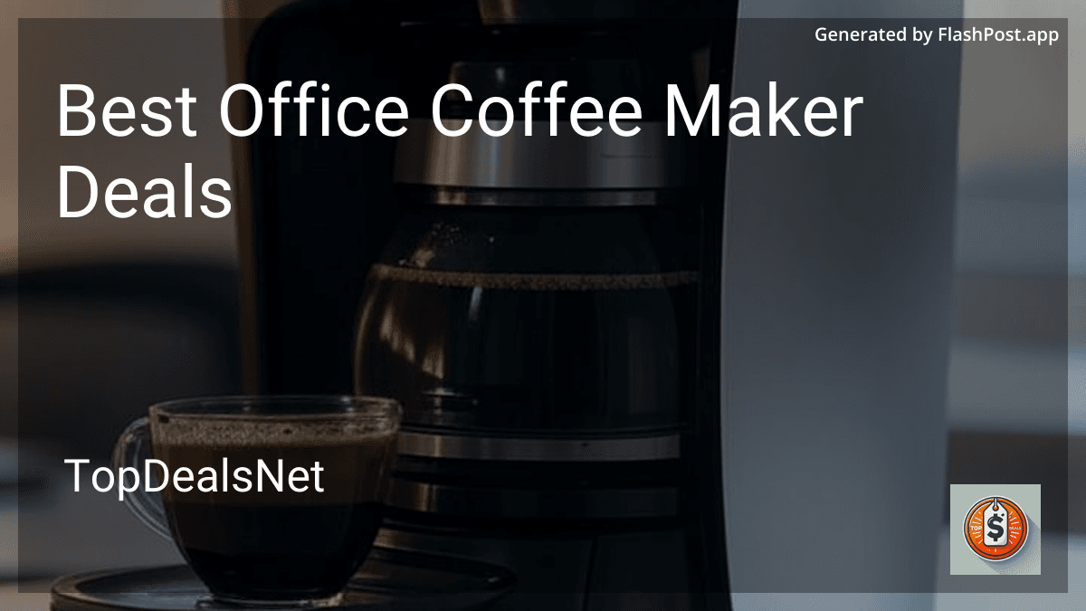 10 Best Office Coffee Maker Deals in 2026