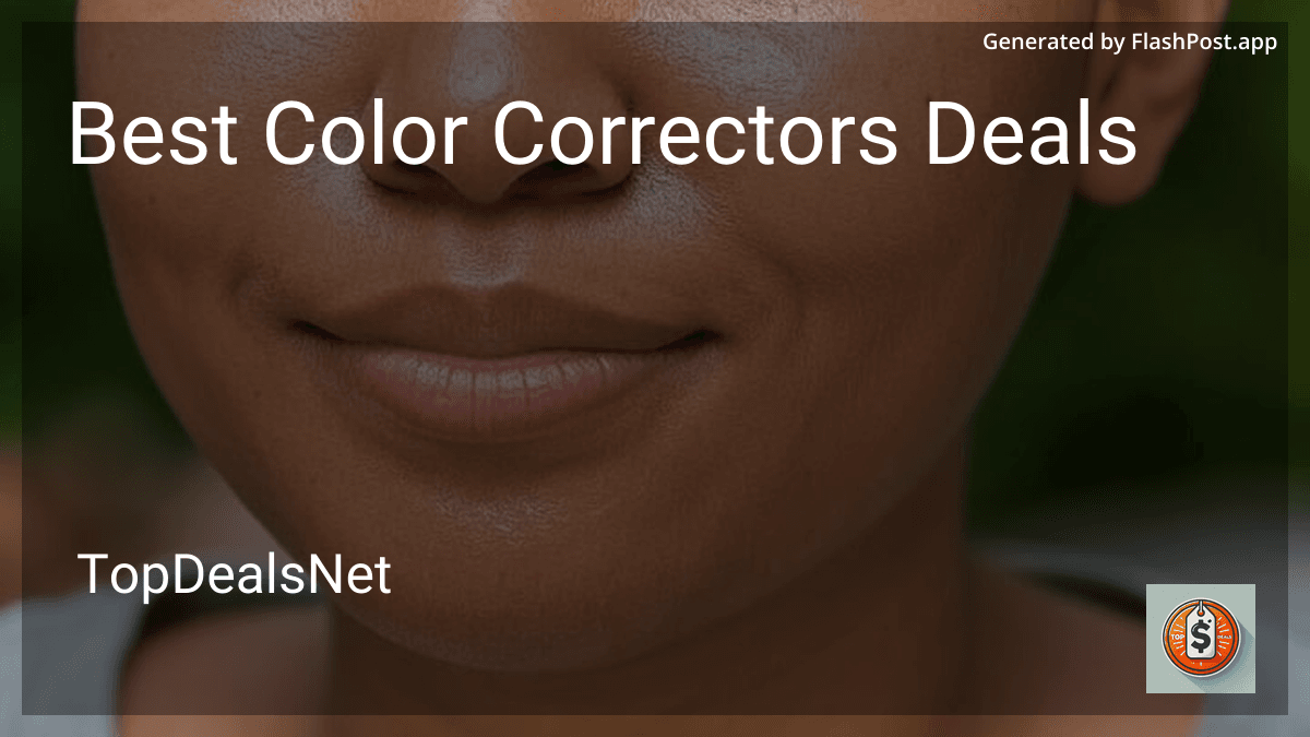 6 Best Color Correctors Deals in 2026
