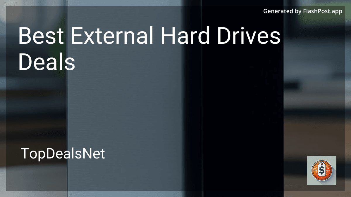 7 Best External Hard Drives Deals in 2026