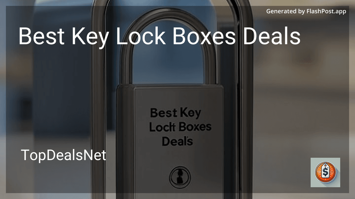 6 Best Key Lock Boxes Deals in 2026