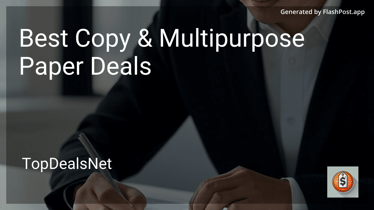 6 Best Copy & Multipurpose Paper Deals in 2026