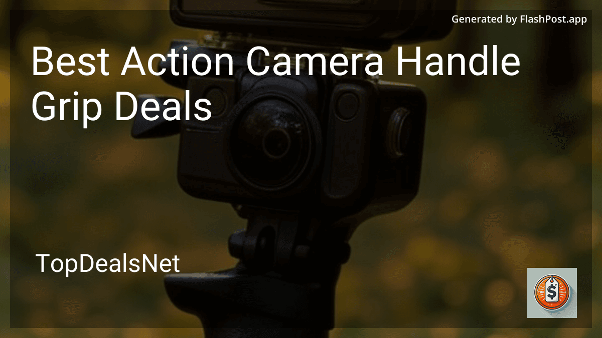 9 Best Action Camera Handle Grip Deals in 2026