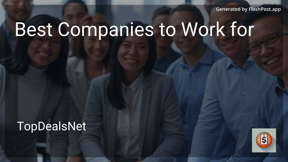 4 Best Companies to Work for in 2026