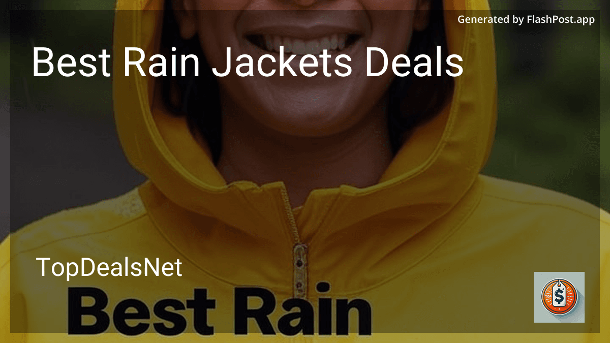 8 Best Rain Jackets Deals in 2026