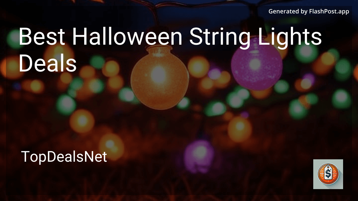 7 Best Halloween String Lights Deals in 2026