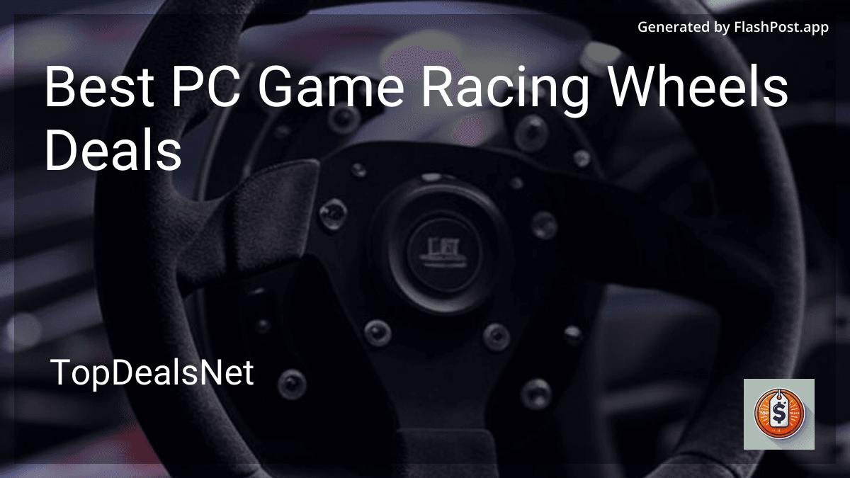 10 Best PC Game Racing Wheels Deals in 2026