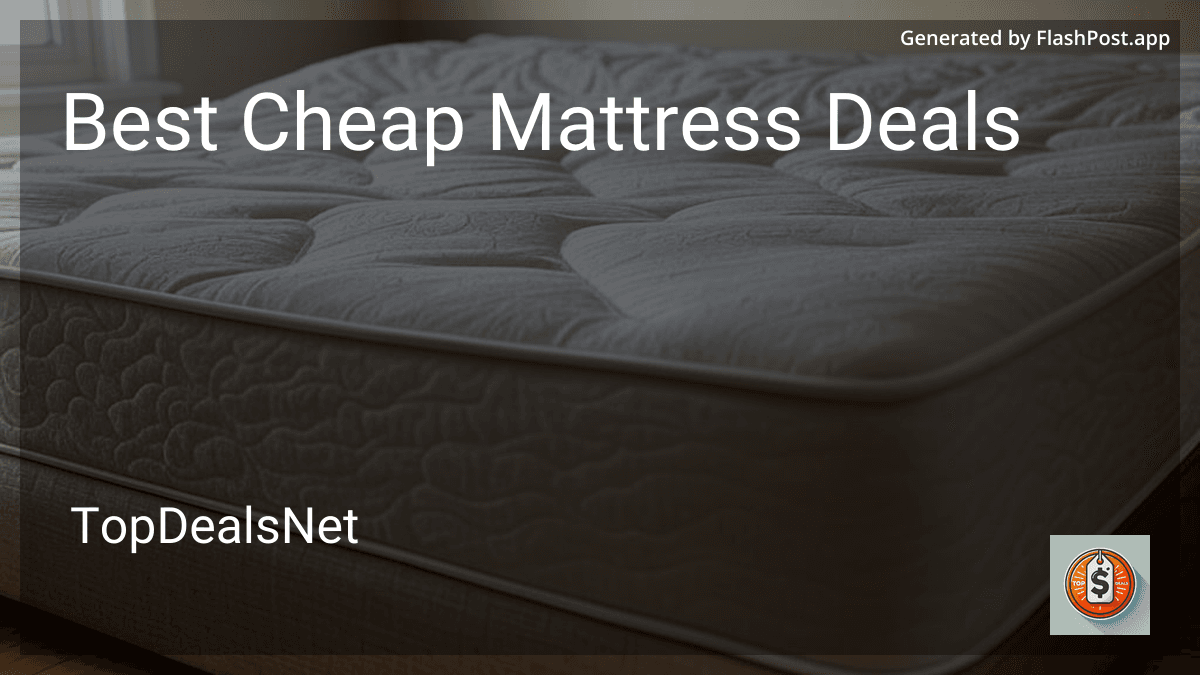 10 Best Cheap Mattress Deals in 2026