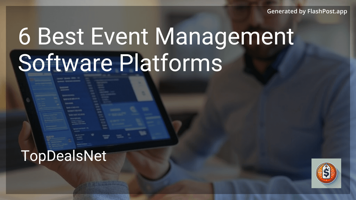 6 Best Event Management Software Platforms in 2025