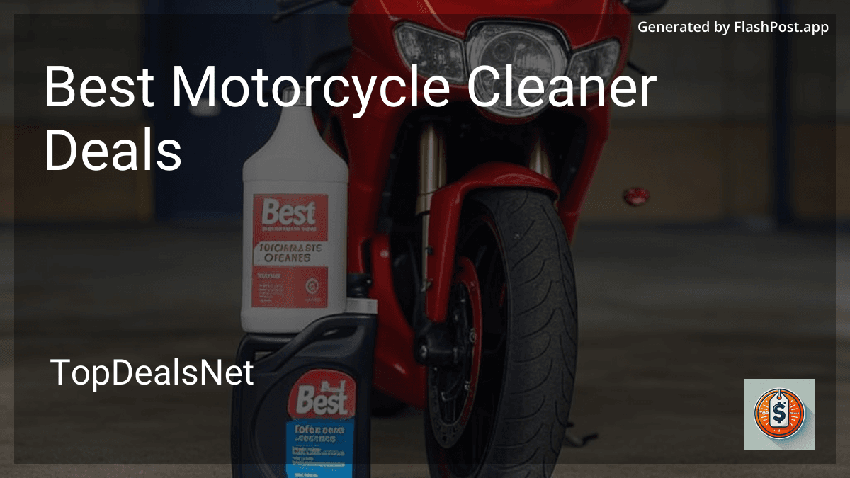 7 Best Motorcycle Cleaner Deals in 2026