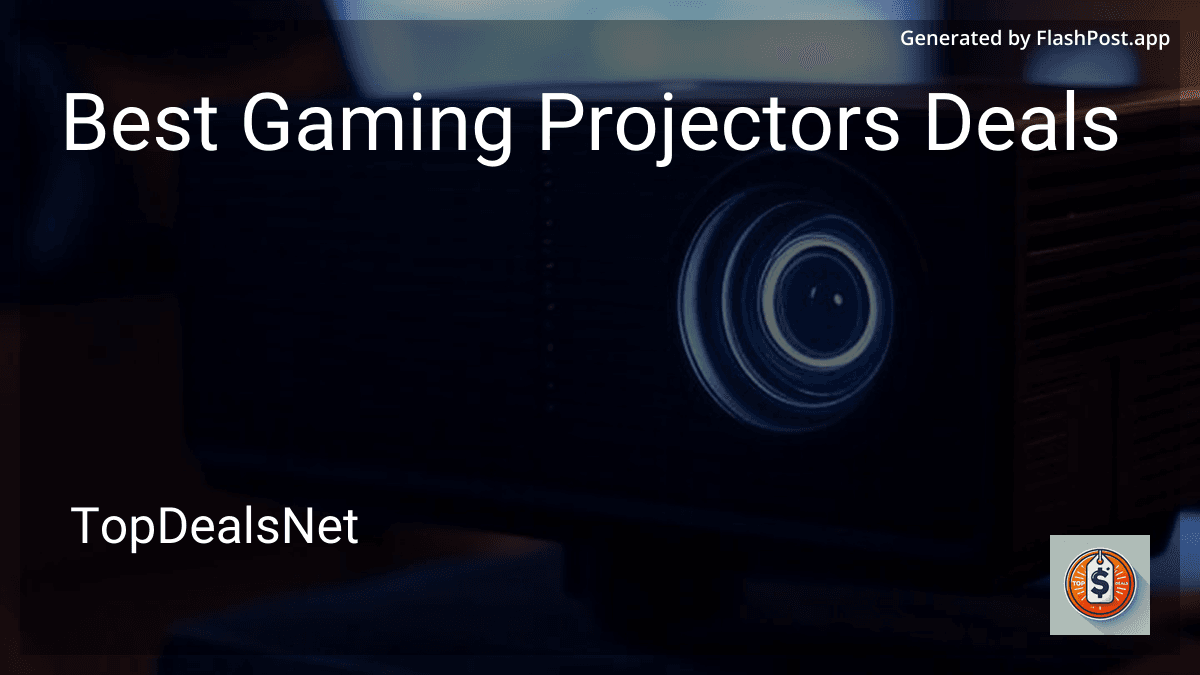 6 Best Gaming Projectors Deals in 2026