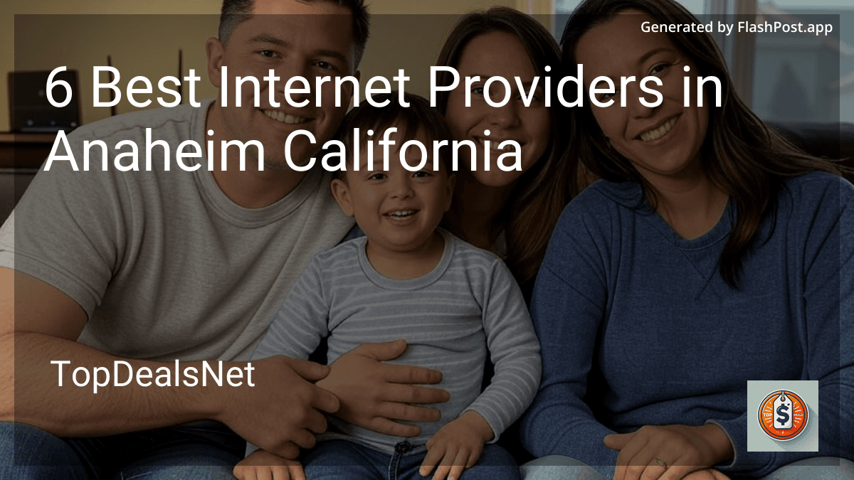 6 Best Internet Providers in Anaheim California in 2026