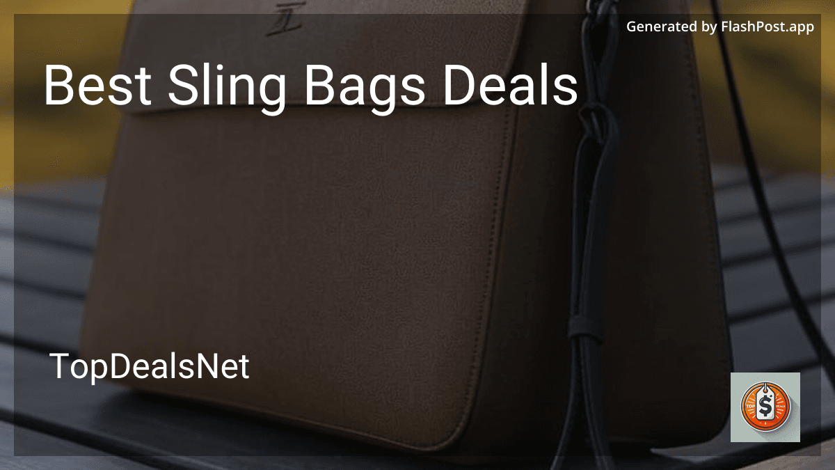 7 Best Sling Bags Deals in 2026