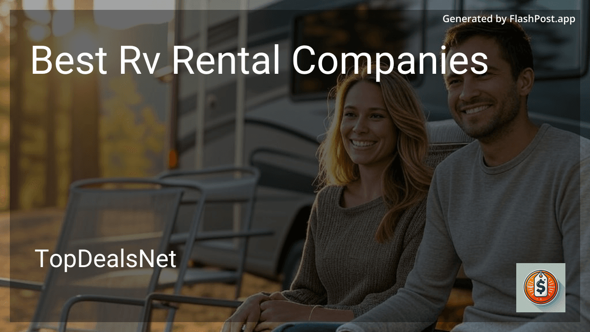 5 Best RV Rental Companies in 2025