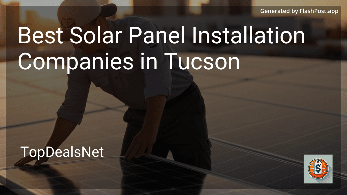 3 Best Solar Panel Installation Companies in Tucson in 2026