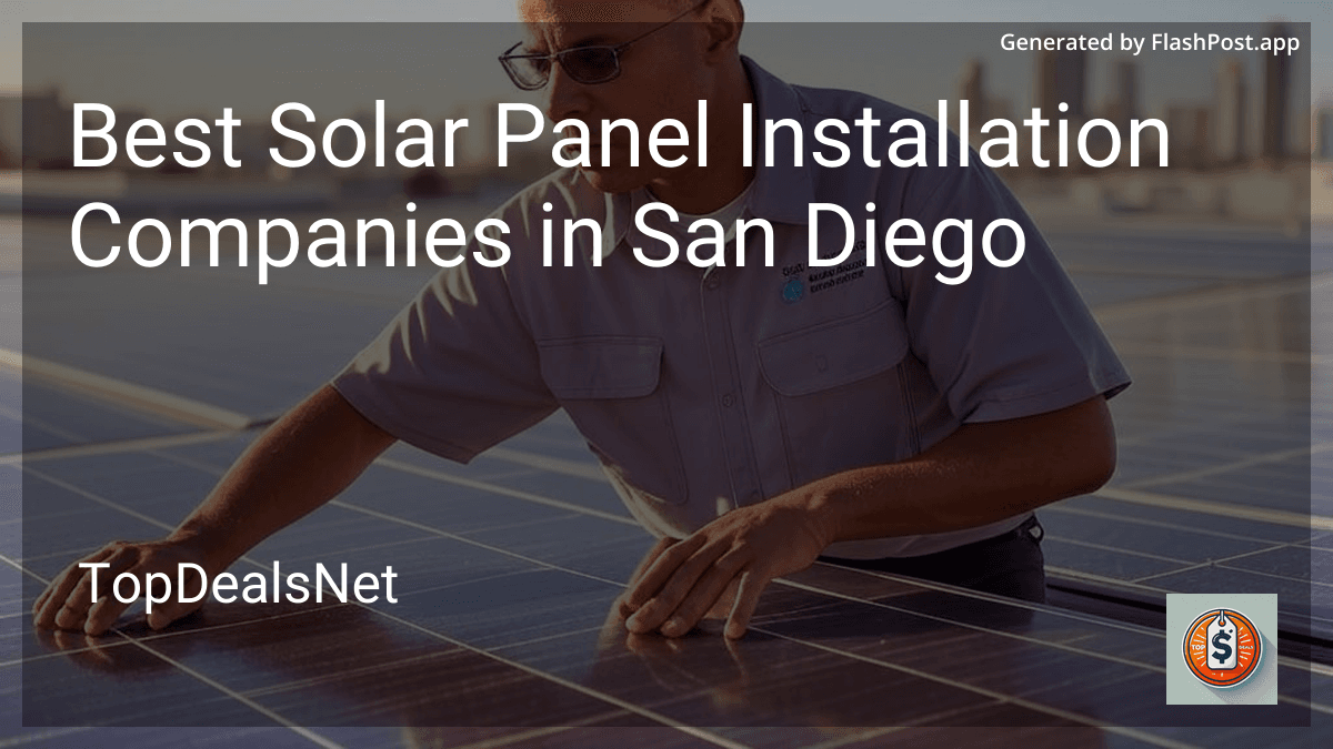 5 Best Solar Panel Installation Companies in San Diego in 2026