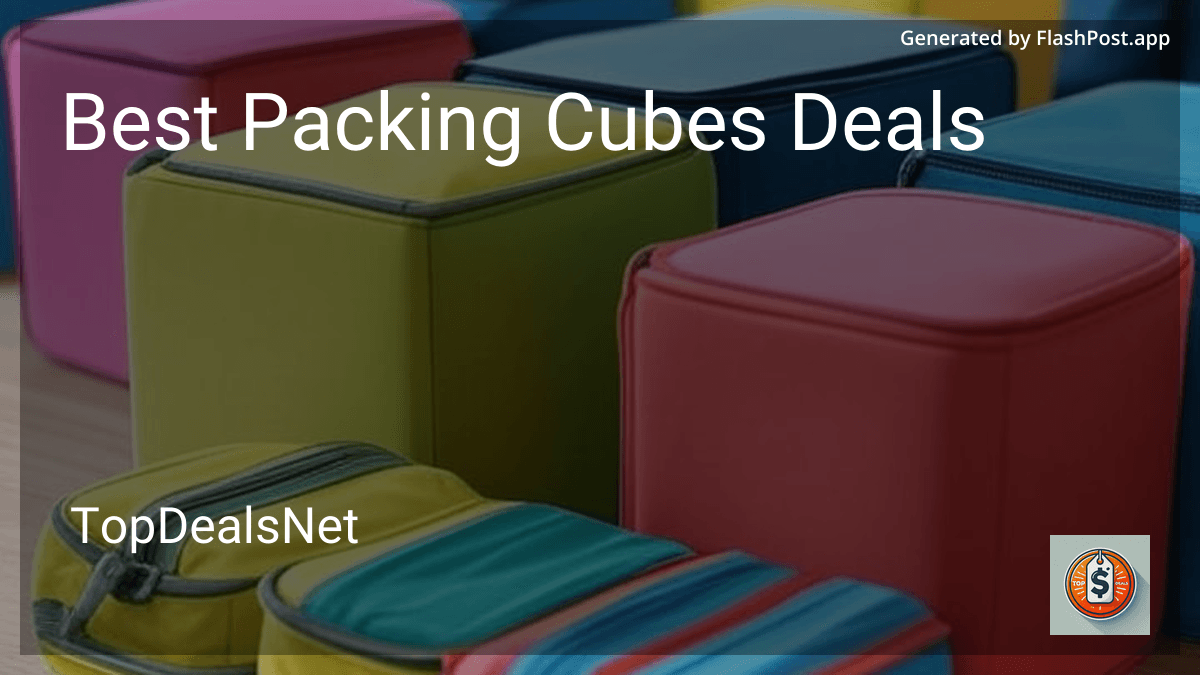 9 Best Packing Cubes Deals in 2026