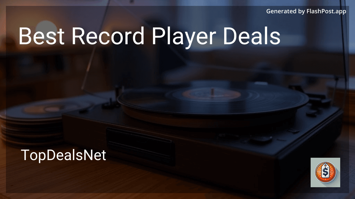 9 Best Record Player Deals in 2026