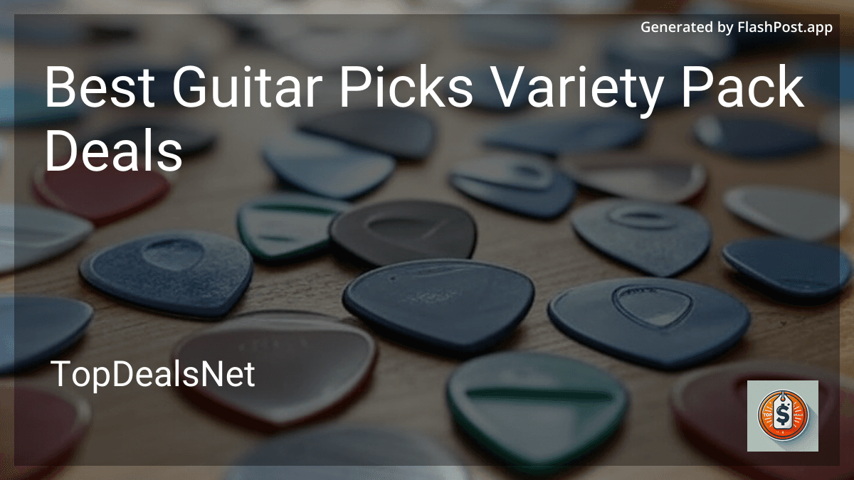 7 Best Guitar Picks Variety Pack Deals in 2026