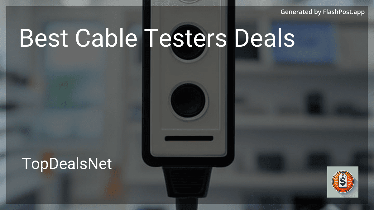 7 Best Cable Testers Deals in 2026