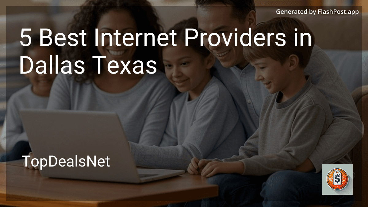 5 Best Internet Providers in Dallas Texas in 2026