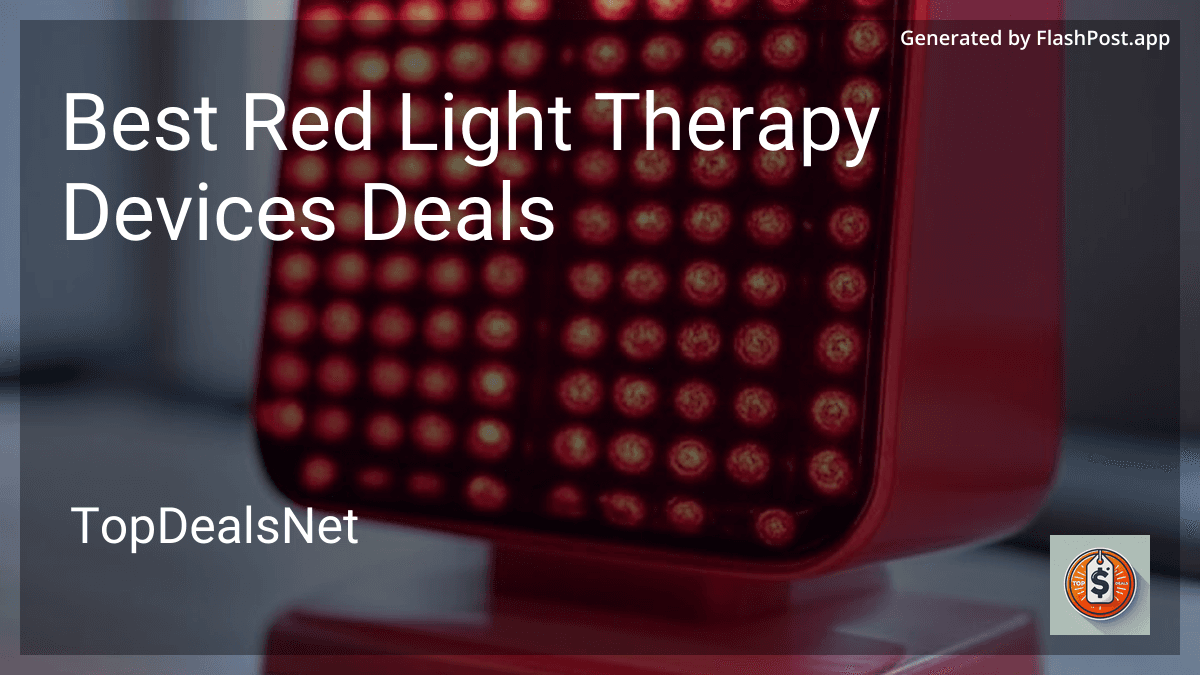 10 Best Red Light Therapy Devices Deals in 2026