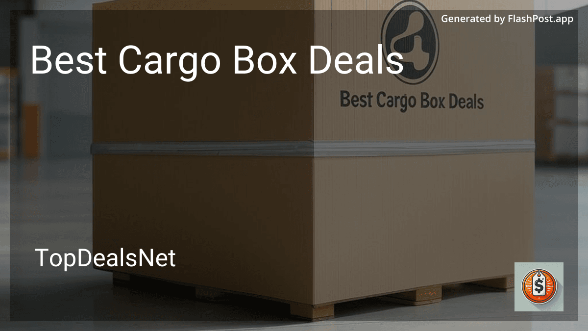 8 Best Cargo Box Deals in 2026