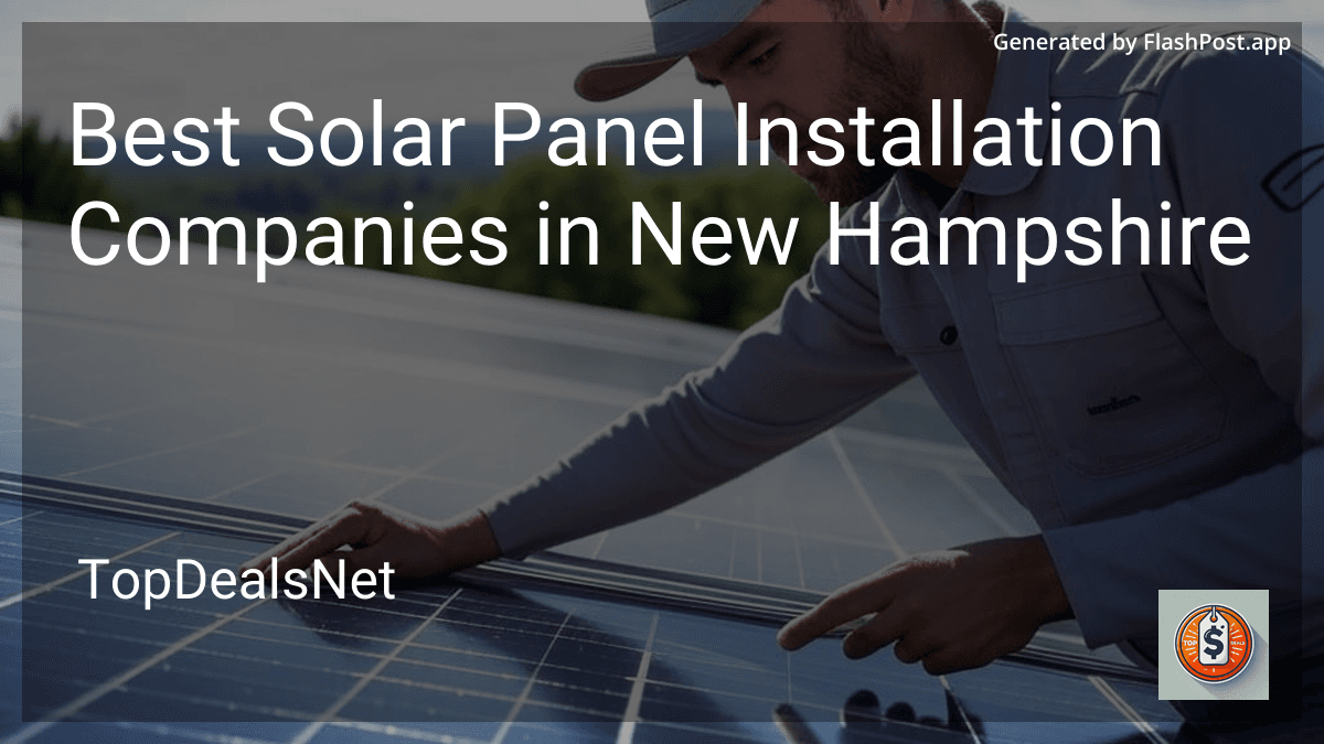 4 Best Solar Panel Installation Companies in New Hampshire in 2025