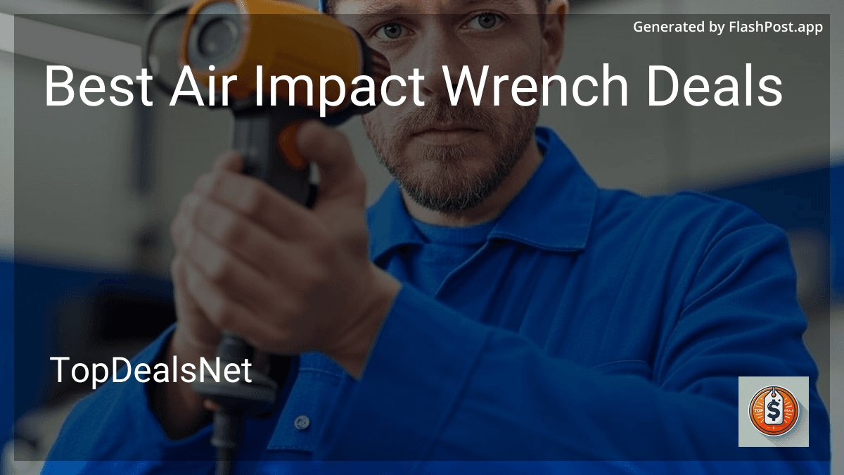 8 Best Air Impact Wrench Deals in 2026