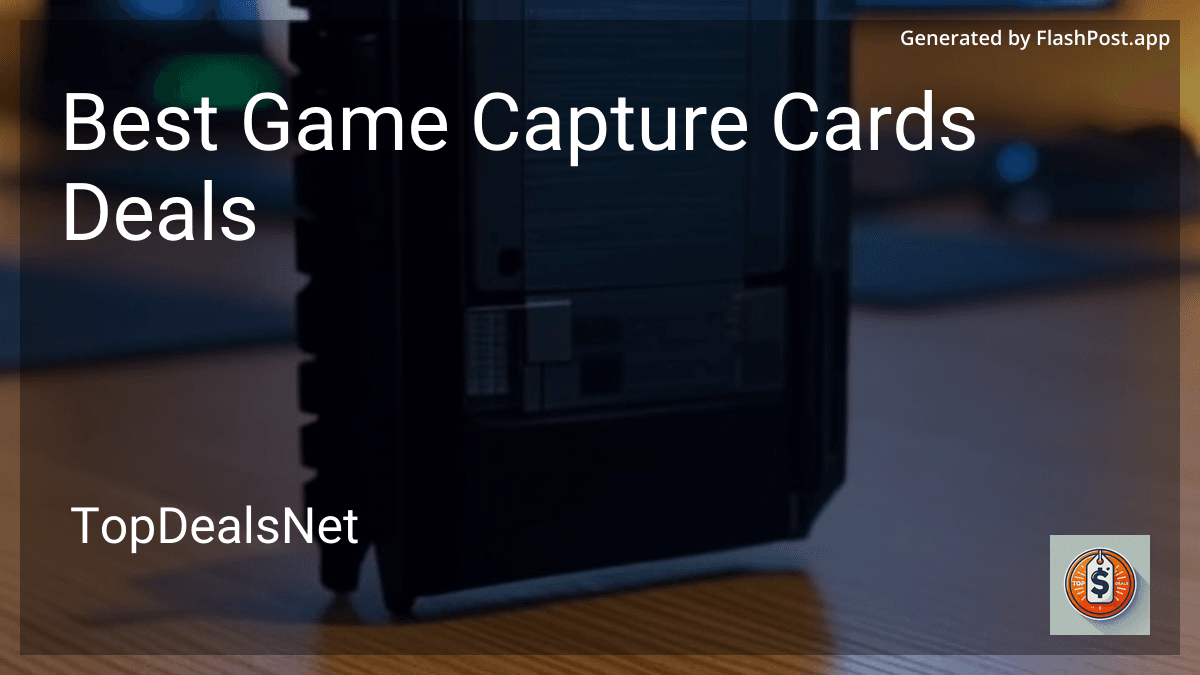 7 Best Game Capture Cards Deals in 2026